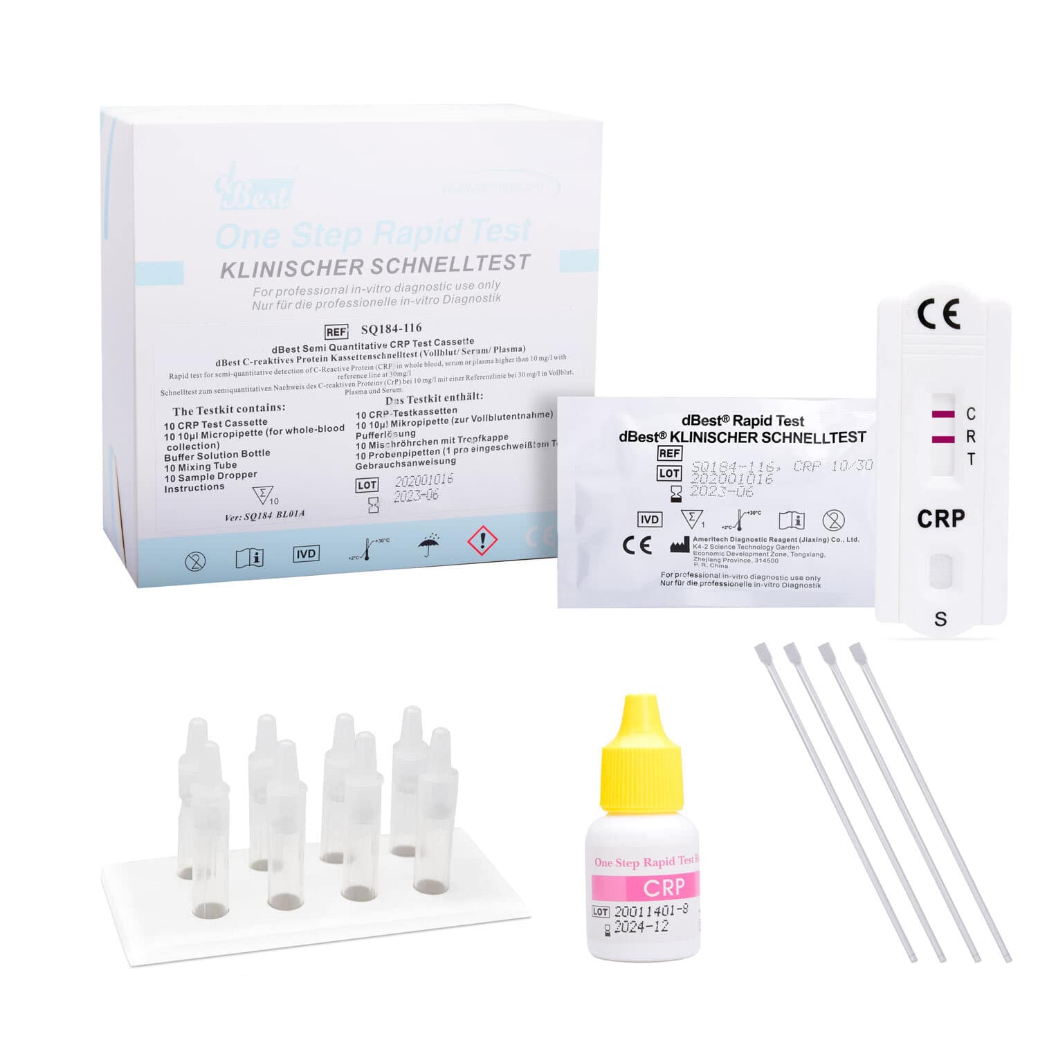 dBest CRP Rapid Test – Santo Medical